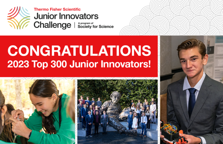 Junior Innovators Challenge - Society for Science
