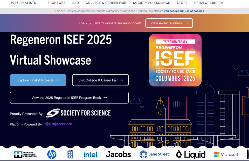 Regeneron International Science and Engineering Fair - Society for Science