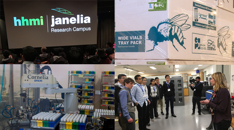 Young scientists witness cutting-edge research at Janelia - Society for ...