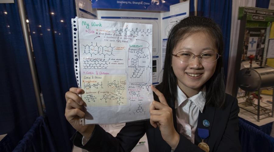 Five questions with ISEF 2019 Best of Category in Chemical Energy ...