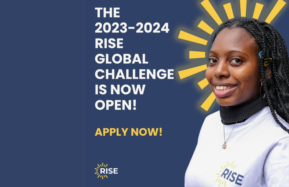 Are you between the ages of 15-17? Apply to become a Rise Global Winner ...