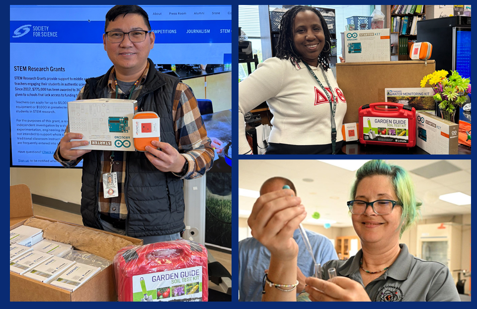 Educators across the U.S. receive $110,000 in STEM Research Grants to ...